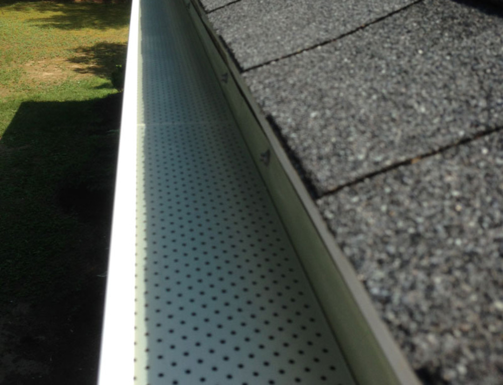 50 foot gutter with Gutter Warrior | Capital Region Gutters